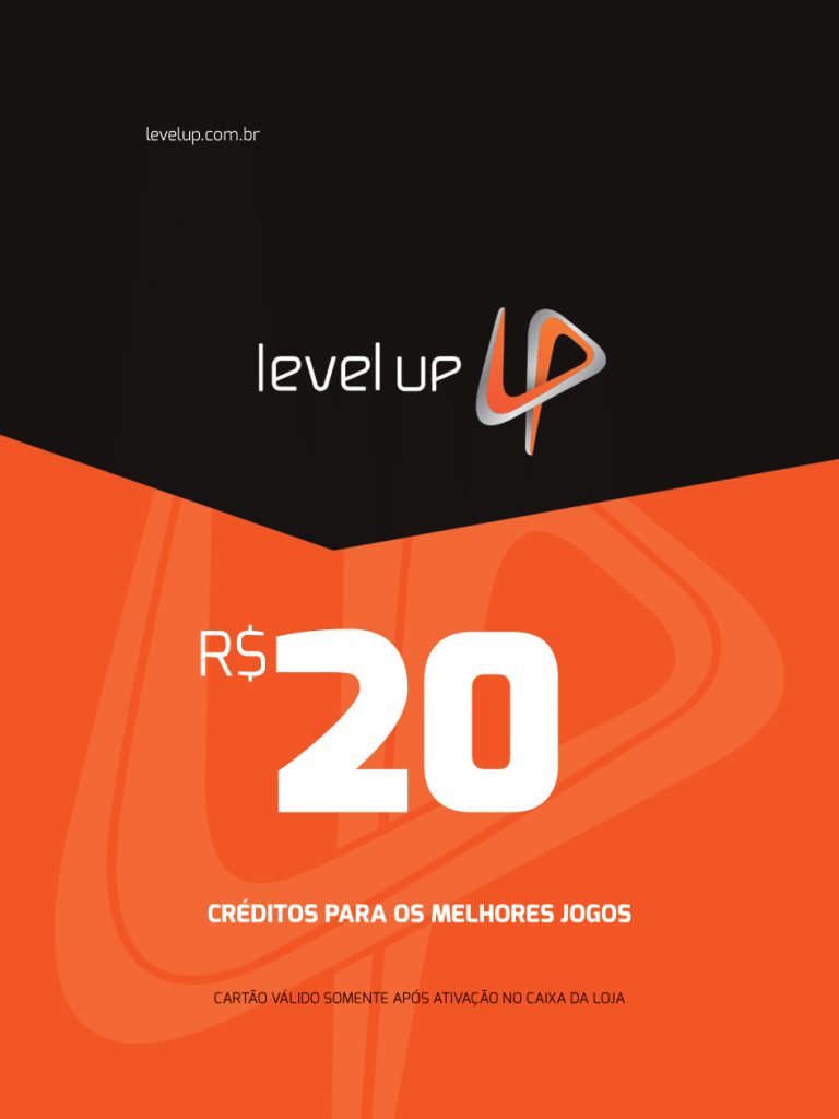 Cartão pré pago - Level Up Brasil
